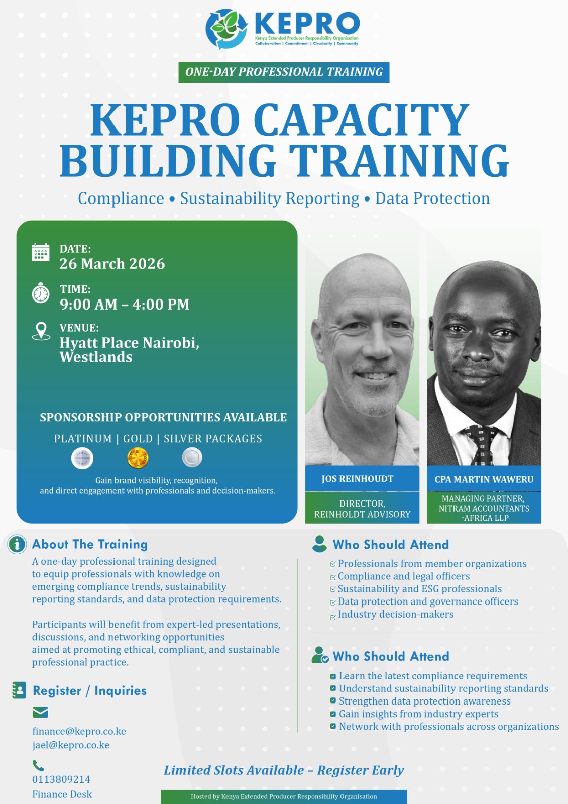 KEPRO Capacity Building Training - KEPRO